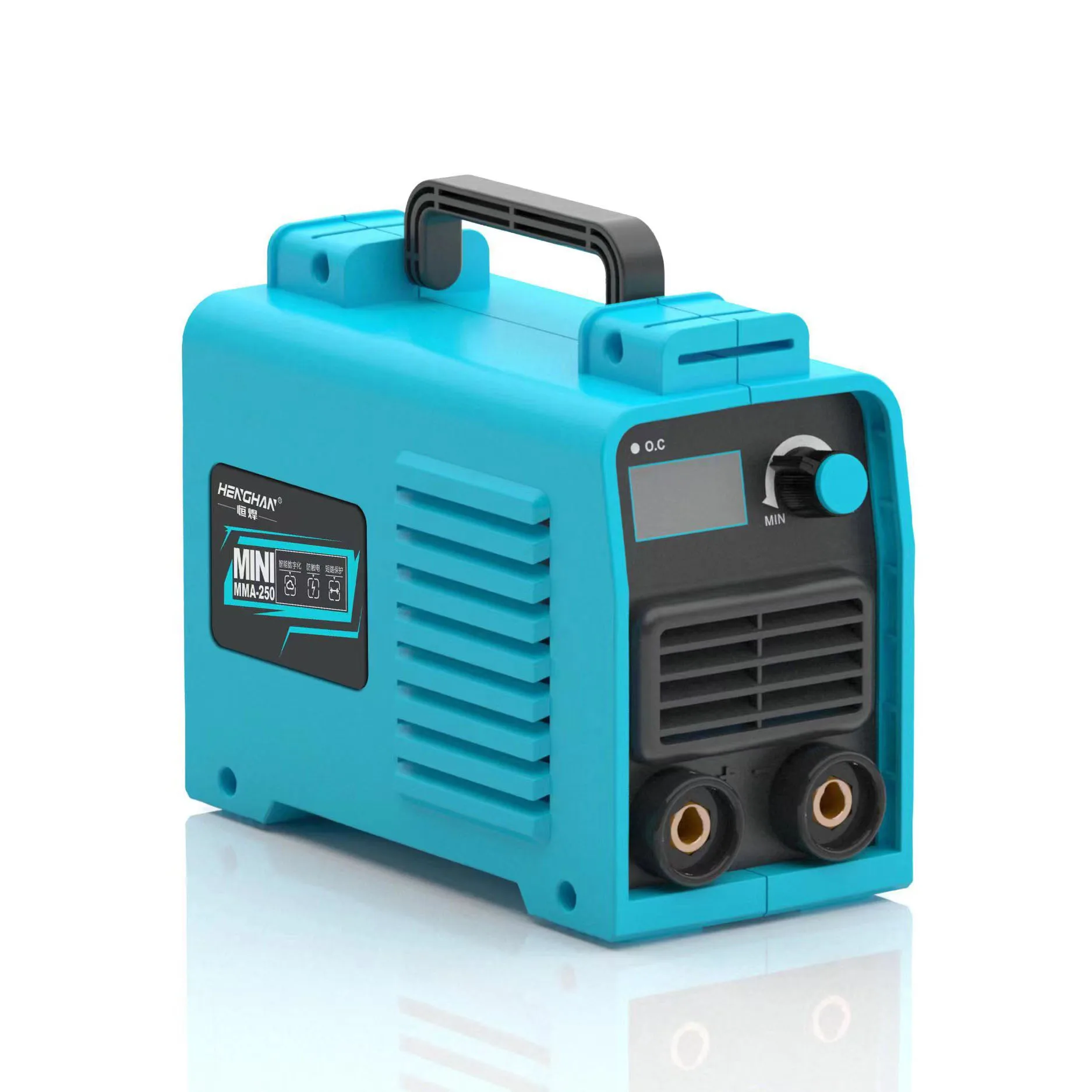 220V Portable Mini Welder Factory MMA-250 Arc IGBT Inverter MMA 250A ...