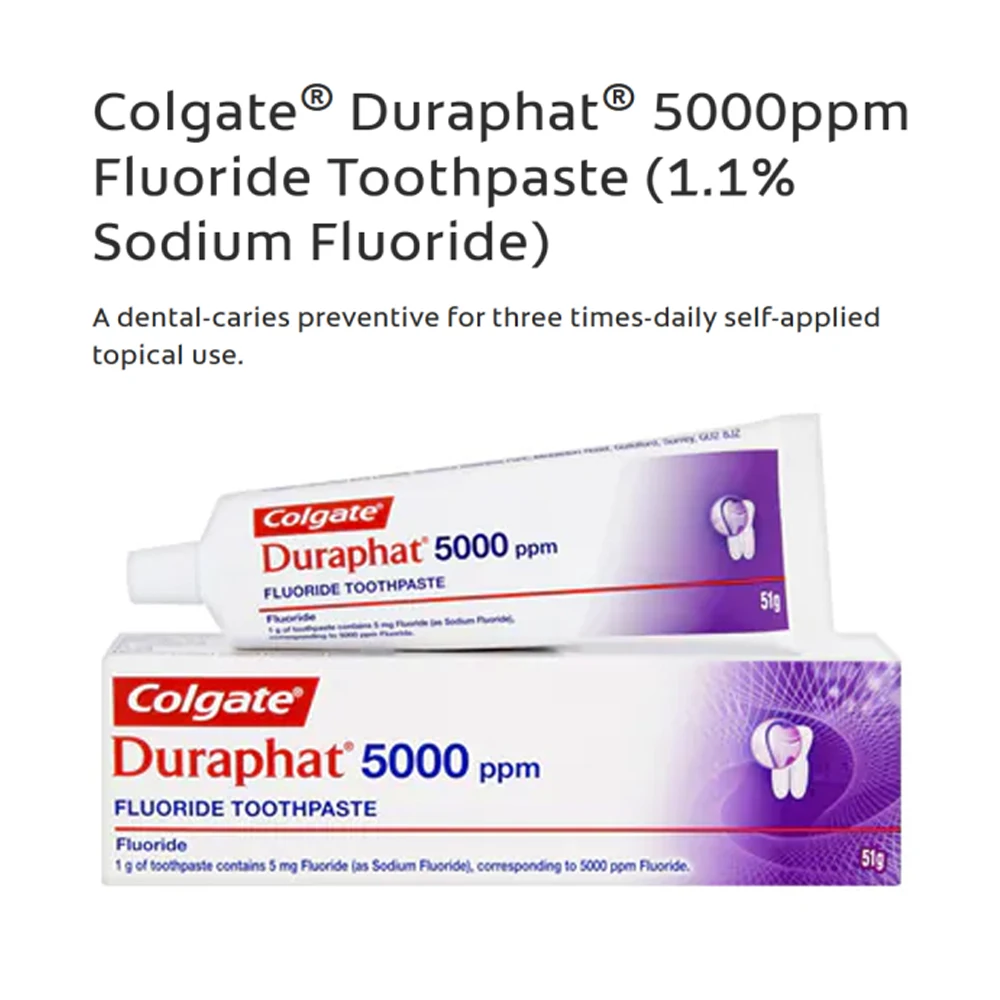 Colgate-Durafat-5000-Ppm-Fluoride-Tandpasta-51gr-Fluor-Tanden-Preventie ...