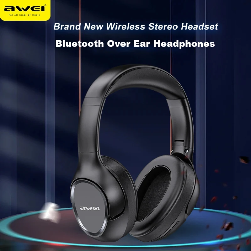 Awei-A770BL-Bluetooth-Over-Ear-Headphones-Wireless-Sport-Headset-With ...