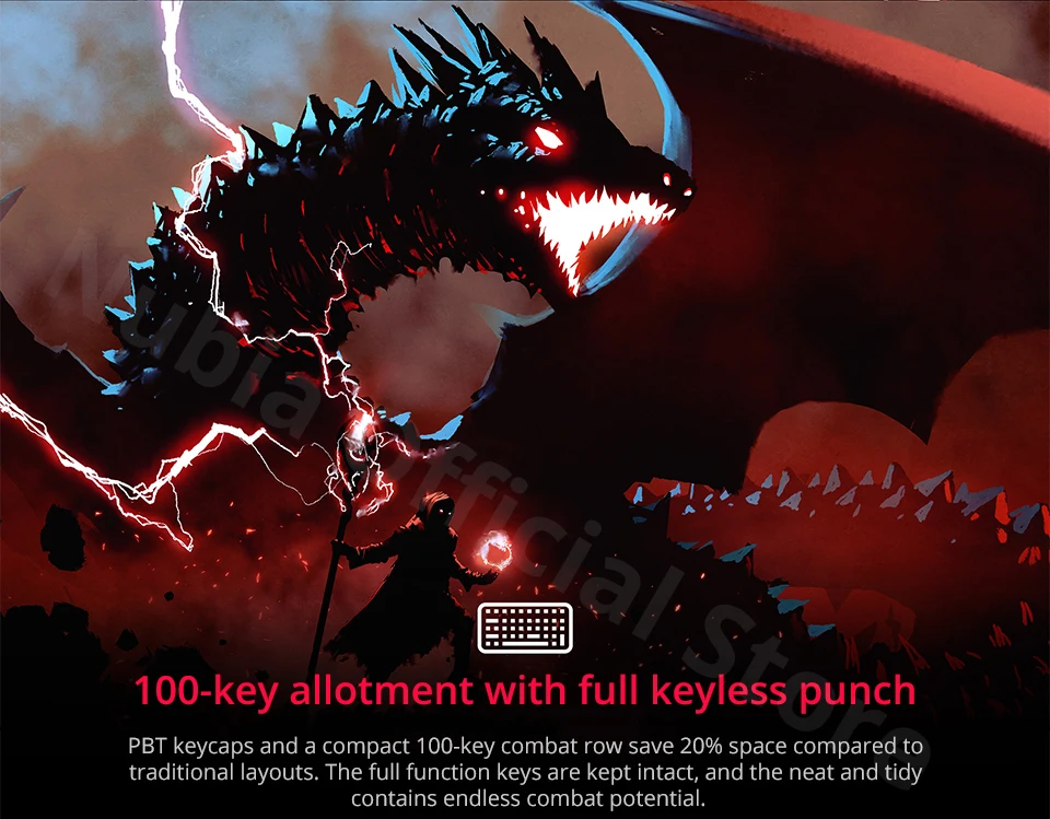 Nubia Redmagic Demons Mechanical Keyboard