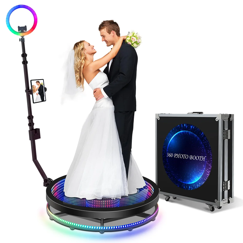 Automatic-Glass-360-Booth-Rotating-Video-360-Photo-Booth-Automatic ...