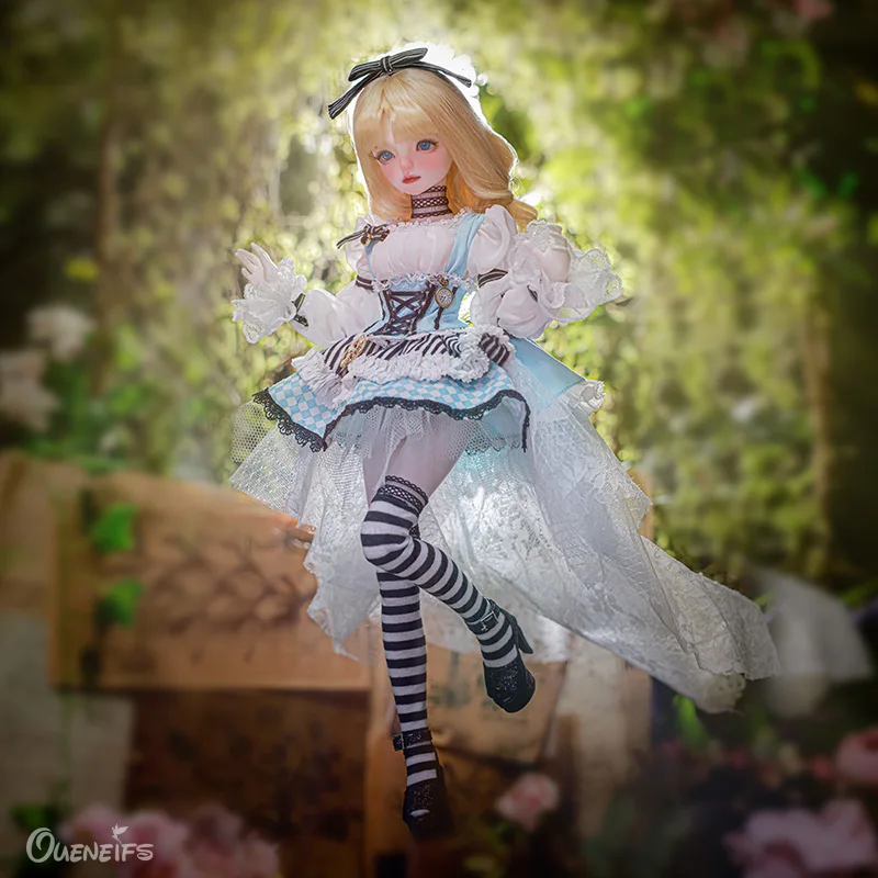New Design Alice BJD Doll 1/4 Minifee Girl Active Line E Chest Body ...