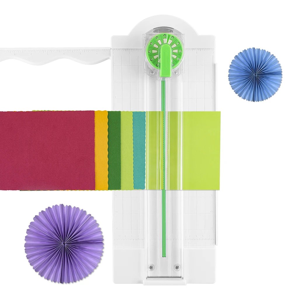 12 in 1 Paper Cutter Dial Trimmer With Measurements Paper Cutter ...