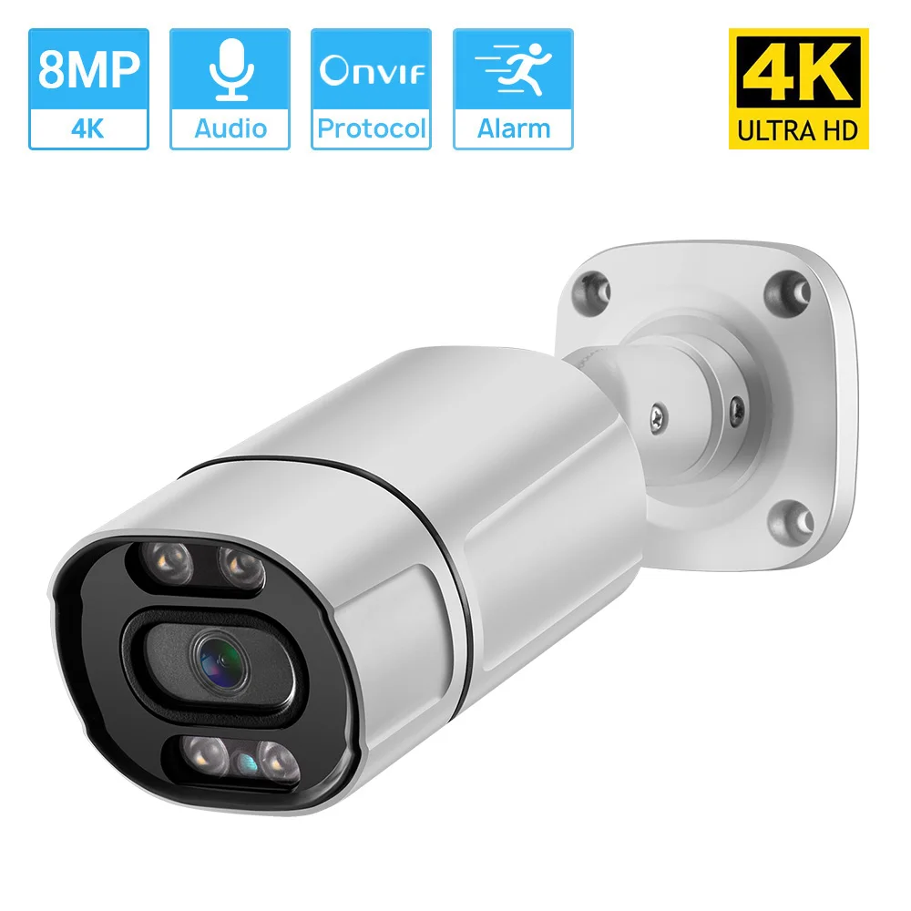 Go-8MP-4K-H-265-ONVIF-IP-Camera-Waterproof-Outdoor-POE-Camera-Two-Way ...
