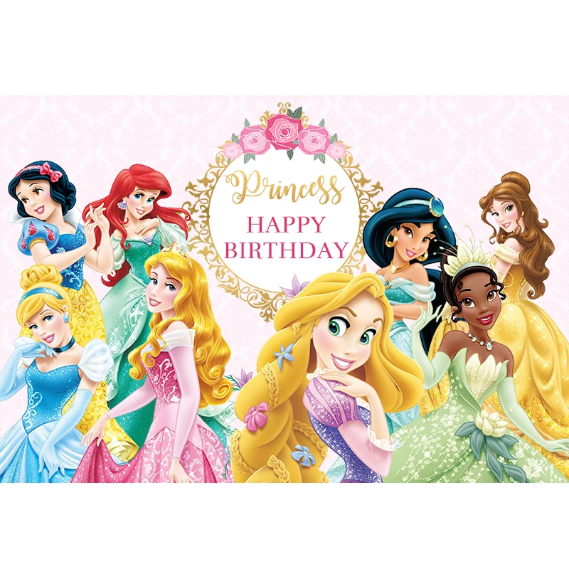 Disney Princess Happy Birthday Clip Art