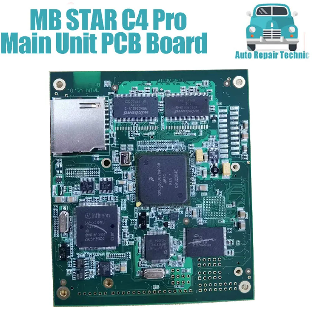 고품질 MB 스타 C4 PCB 보드, 풀 칩 C4 SD 연결 메인 유닛 PCB 마더 보드, 트럭 Ben z용 소형 진단 도구| | - AliExpress