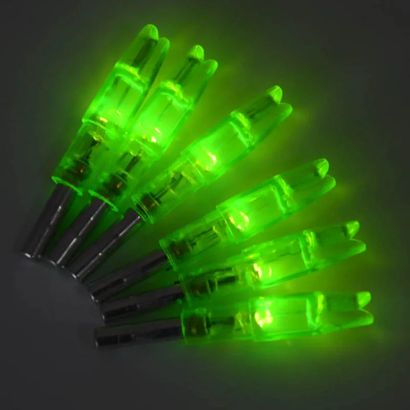 6PCS-Green-Led-Lighted-Nocks-For-Arrow-Shaft-ID-6-2mm-Archery-Hunting ...