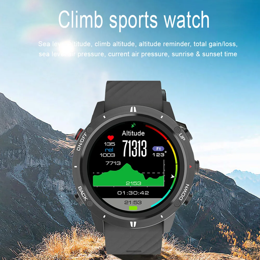 Outdoor-GPS-Sports-Watch-Fitness-Tracker-Wrist-Smartwatch-Provides ...