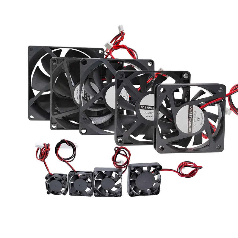 5Pcs-DC-Brushless-Fans-Computer-Case-Cooling-CPU-Fan-5V-12V-24V-Sleeve ...