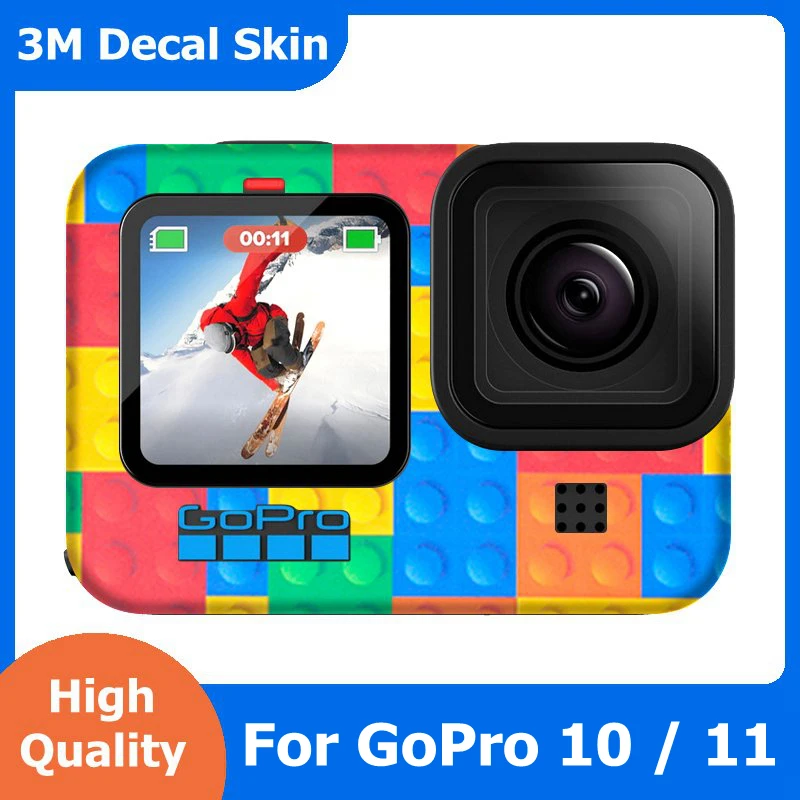 Decal Skin For GoPro 11 / 10 Vinyl Wrap Film Action Camera Protective ...