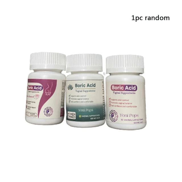30Pcs Medical Grade Boric Acid Vaginal Suppositories Intimate Health ...