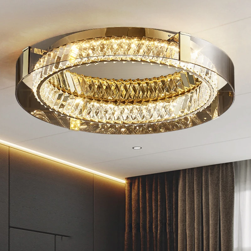Modern-Luxury-Style-Led-Crystal-Ceiling-Lamp-For-Living-Room-Bedroom ...