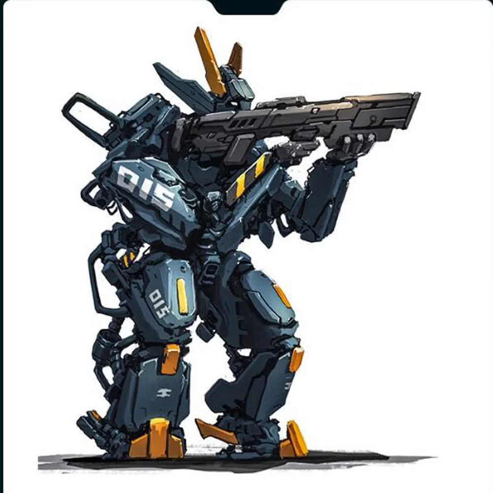 District 9 Mech Concept Art