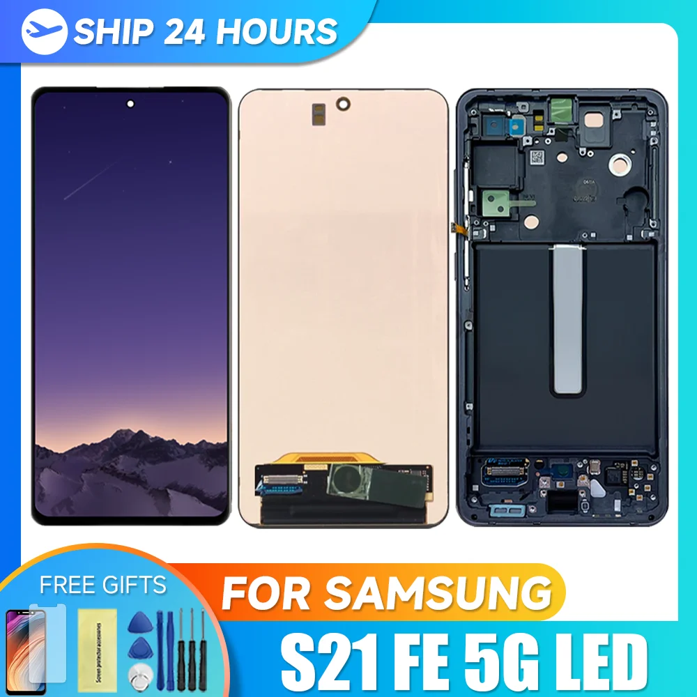 S21-FE-5G-For-Samsung-6-4-For-S21FE-5G-G990B-G990U-G990W-G990E-LCD ...
