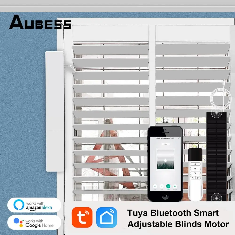 Tuya-Bluetooth-Smart-Adjustable-Blinds-Motor-USB-Charging-Plantation ...