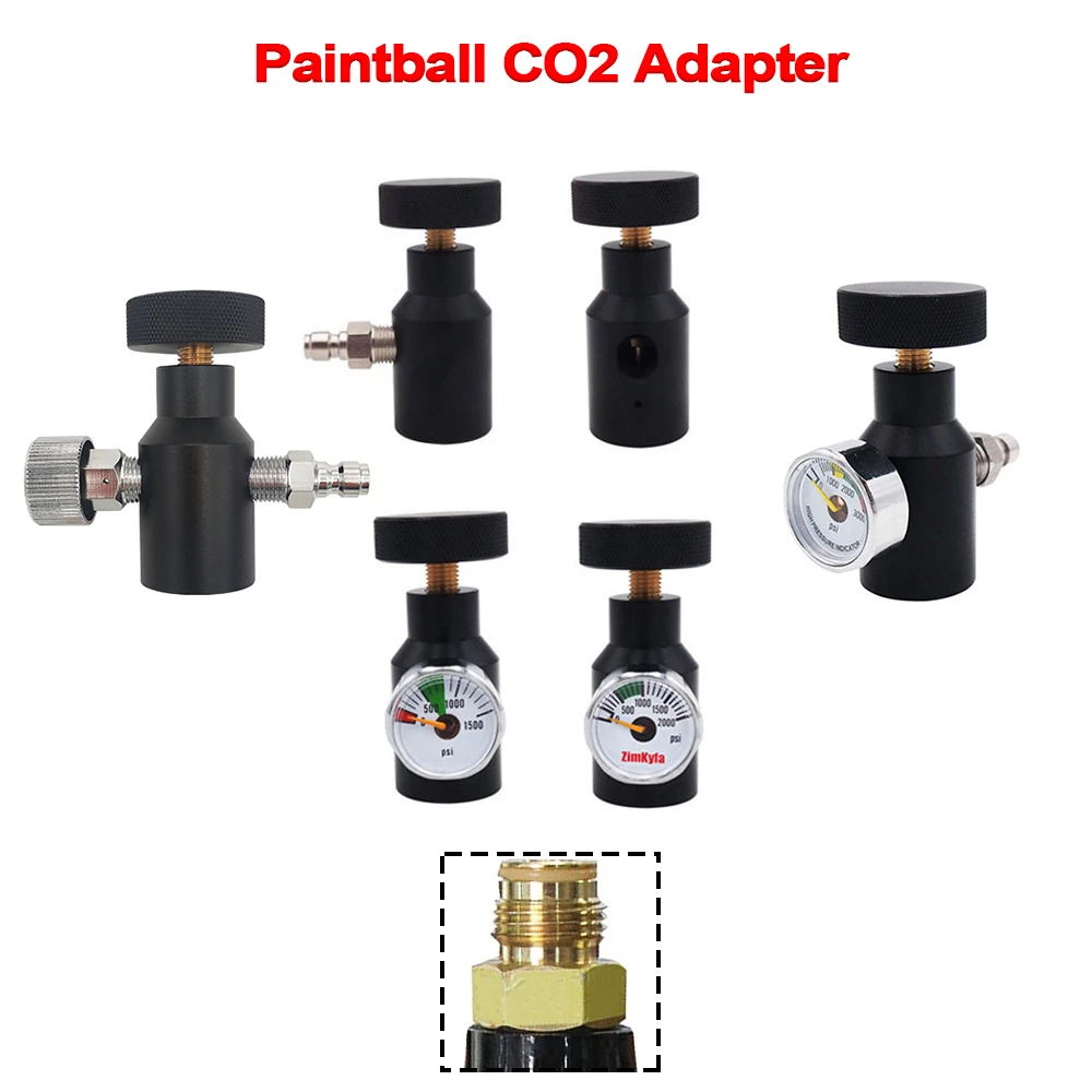 Co2 Air Filling Adaptor | Adapter G1/2-14 | Asa Adapter | Paintball ...