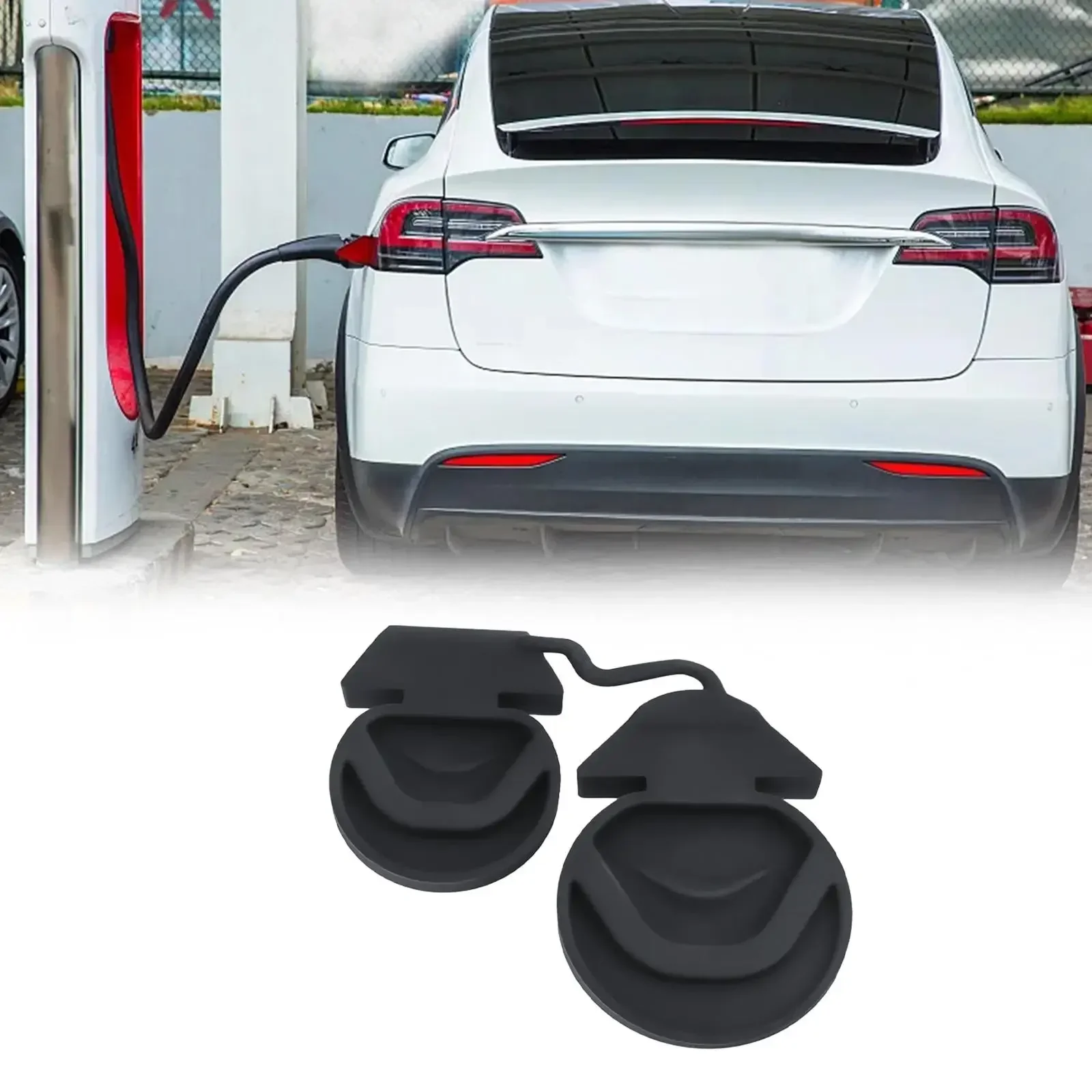 2024-New-Waterproof-Charging-Port-Cover-For-Tesla-Model-3-Y-Accessories ...