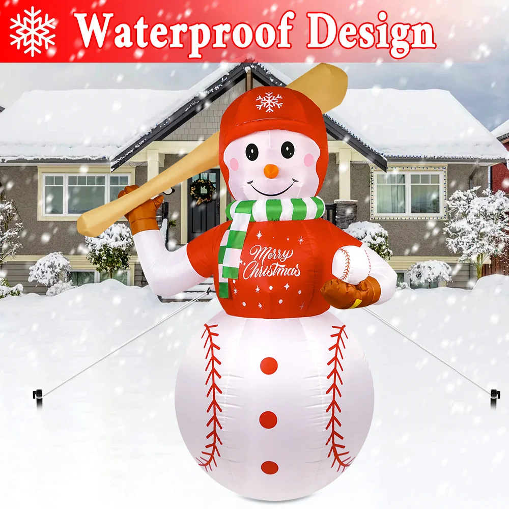Colorful Snowman