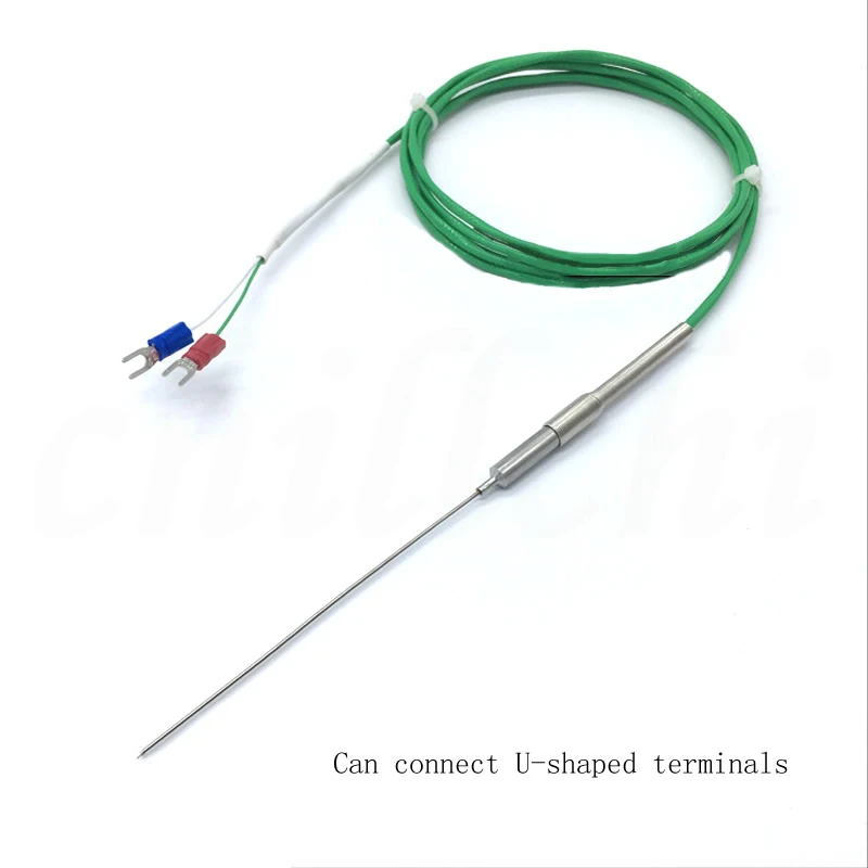 Armoured-K-type-thermocouple-diameter-0-5mm-probe-3mm-temperature ...