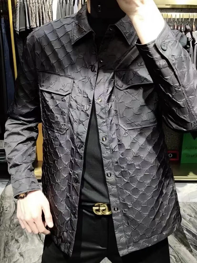 Grid-Jacket-Men-Korea-Style-Cargo-Techwear-Streetwear-Vintage-Coat ...