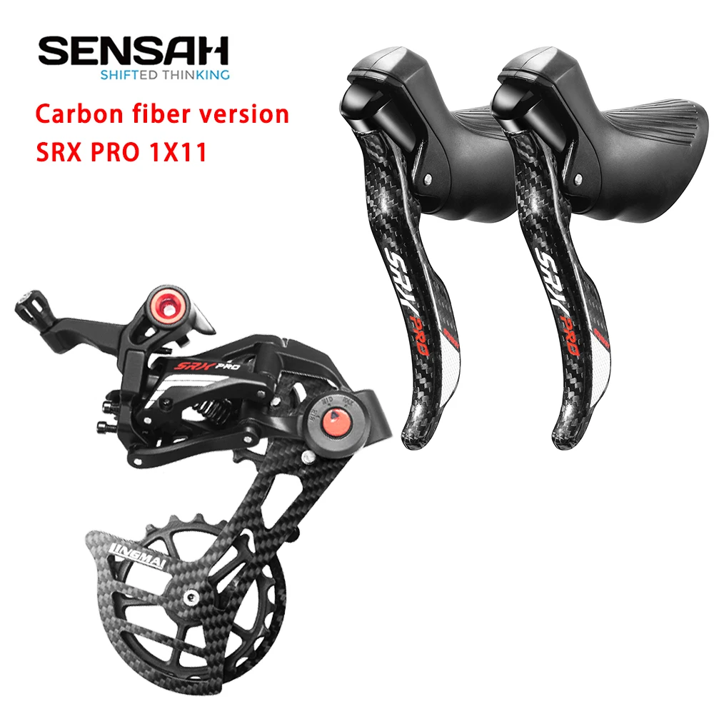 SENSAH-carbon-fibre-SRX-PRO-1X11-Speed-R-L-Shifter-Rear-Derailleurs ...