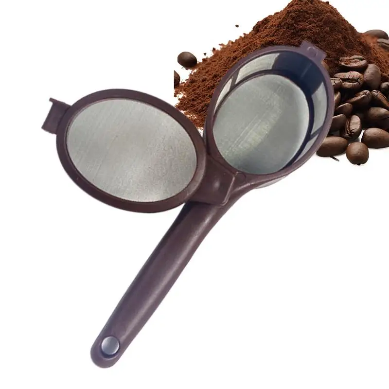 Reusable Coffee Filter Mesh Spoon Fine Mesh Tea Infuser For Loose Leaf ...