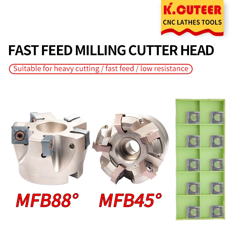 MFB288-45R-Milling-Cutter-88-Degree-Fast-Feed-Heavy-Cutting-Fly-Cutter ...