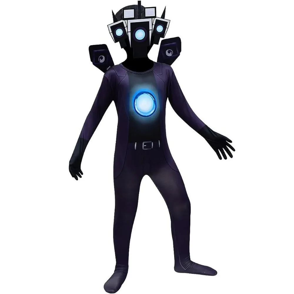 Uzi Plush NECA Skibidi Toilet Speakerman Costume For Kids - Official ...