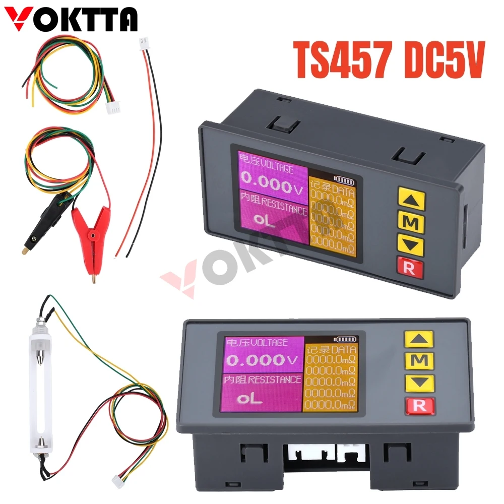 TS457-Voltage-Internal-Resistance-Tester-Ohmmeter-Lithium-Battery ...