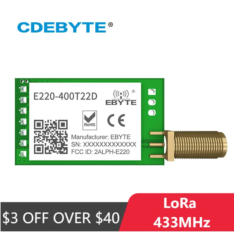 Transmitter Receiver | Lora 433mhz Module | Lora E220-400t22d | Lora ...