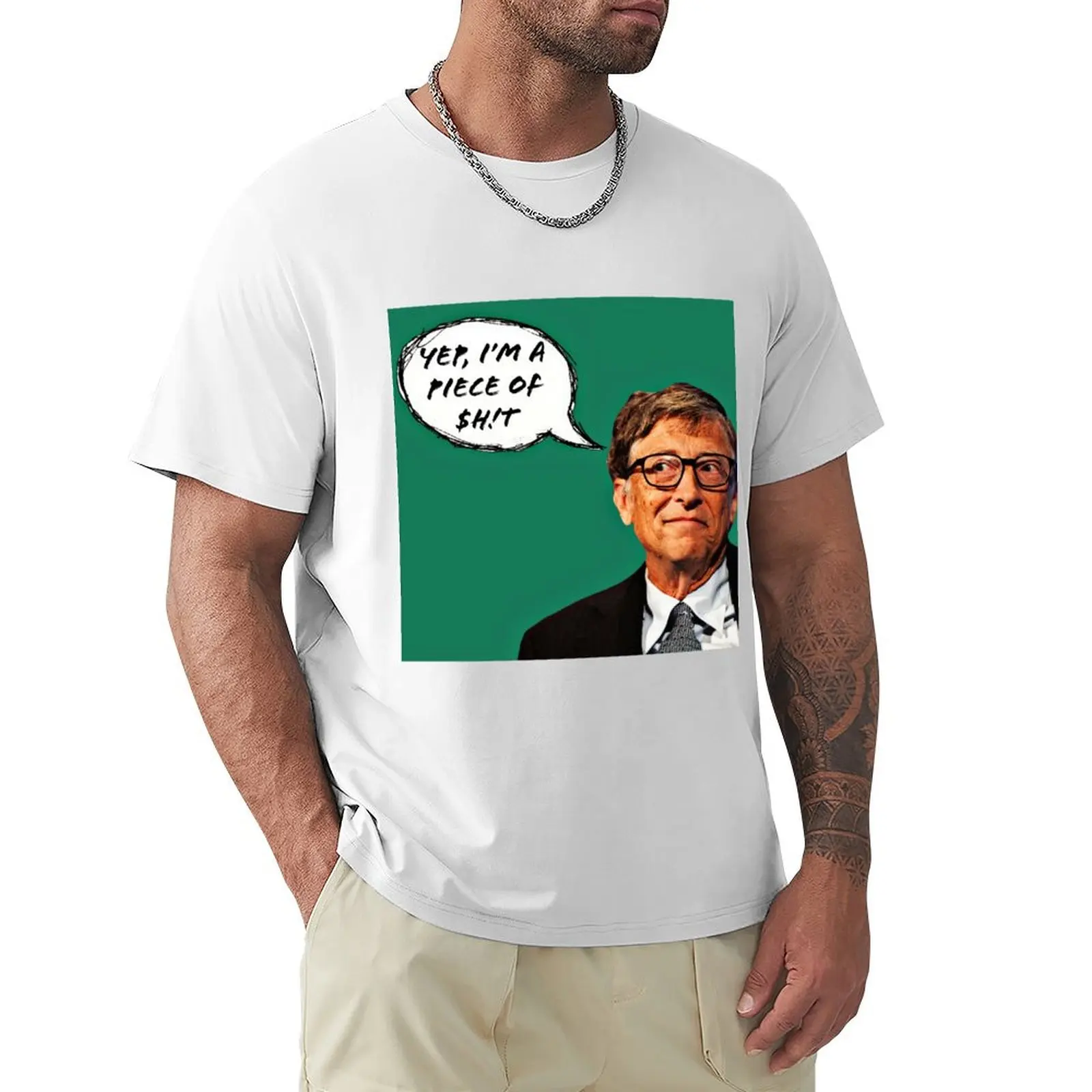 Bill-Gates-Truth-T-Shirt-summer-tops-hippie-clothes-heavyweights-men ...