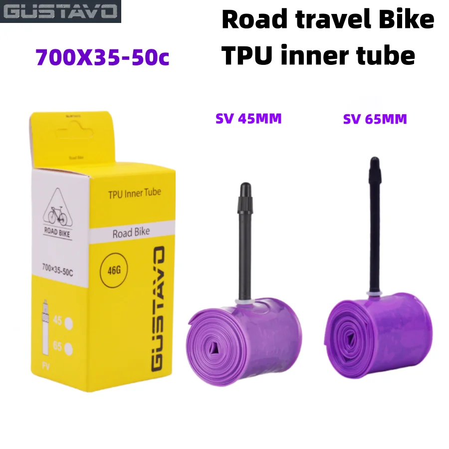 Gustavo-Kies-Rennrad-Schlauch-700x35-50c-TPU-Material-Reifen-45mm-65mm ...