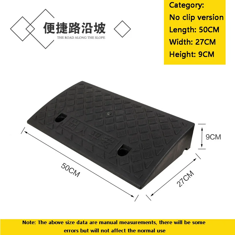 Pl-stico-port-til-PVC-Step-Mat-para-carro-Slope-Ramp-Pad-Tri-ngulo-Curb ...