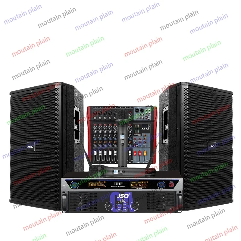 15-Inch-Single-Double-Speakers-Set-Outdoor-Wedding-2024-Professional ...