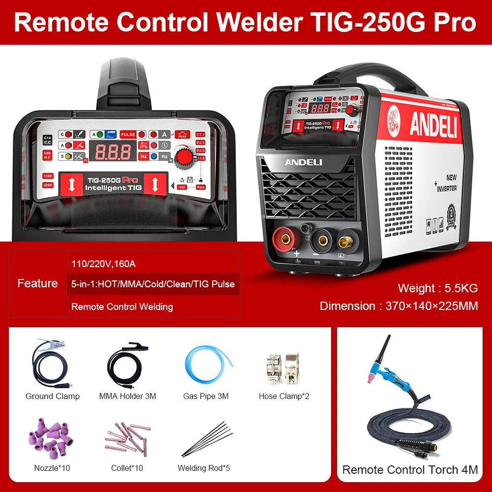 5 1 Tig Welding Machine Pulse | Tig Welding Machine Andeli | Welder ...