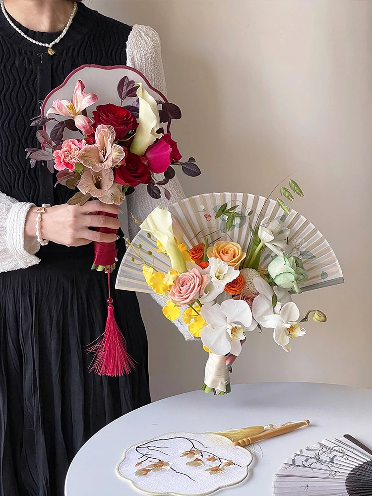 Fan Flower Arrangement