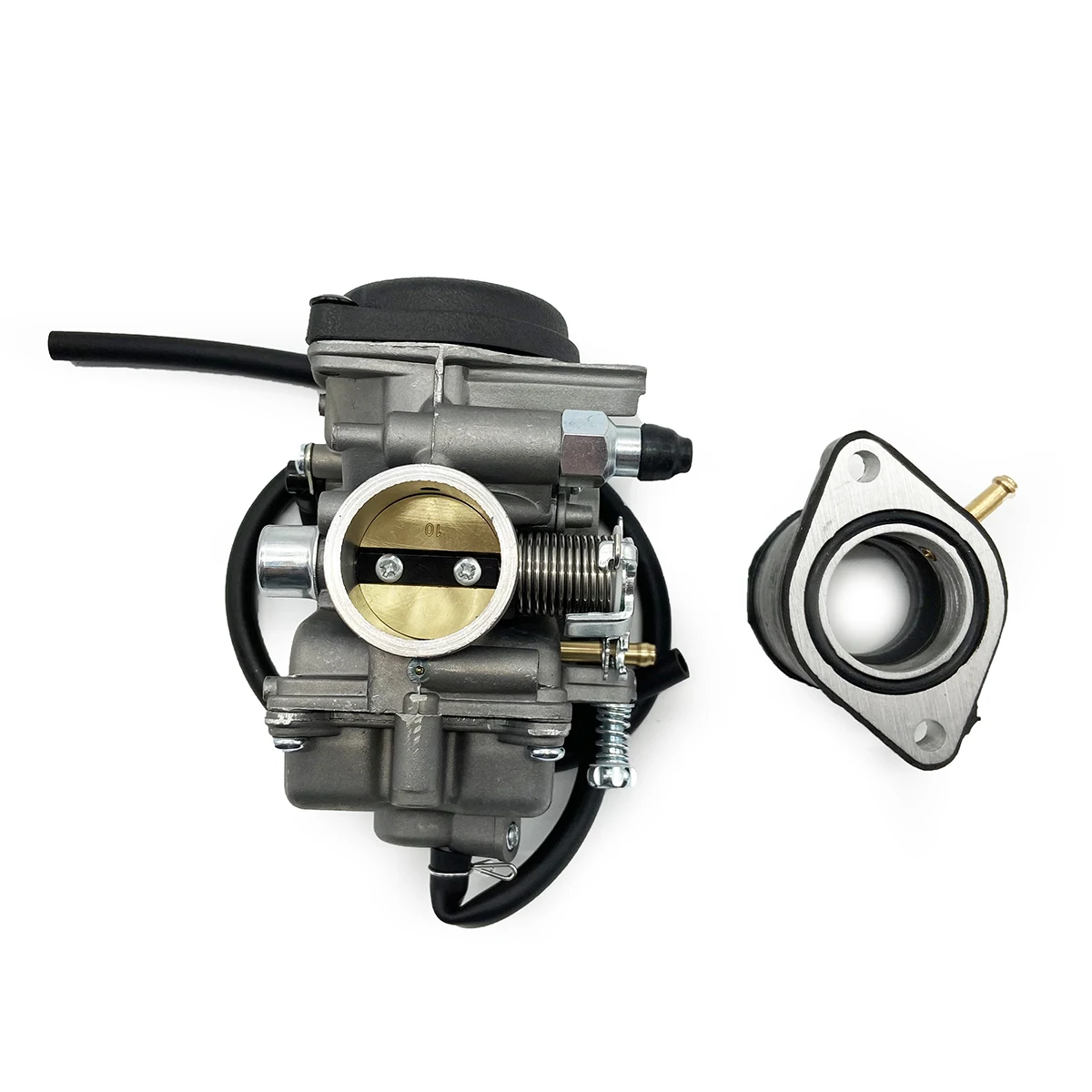 Carburetor-with-Intake-Manifold-for-TK-JIANSHE-LONCIN-BASHAN-250cc-ATV ...