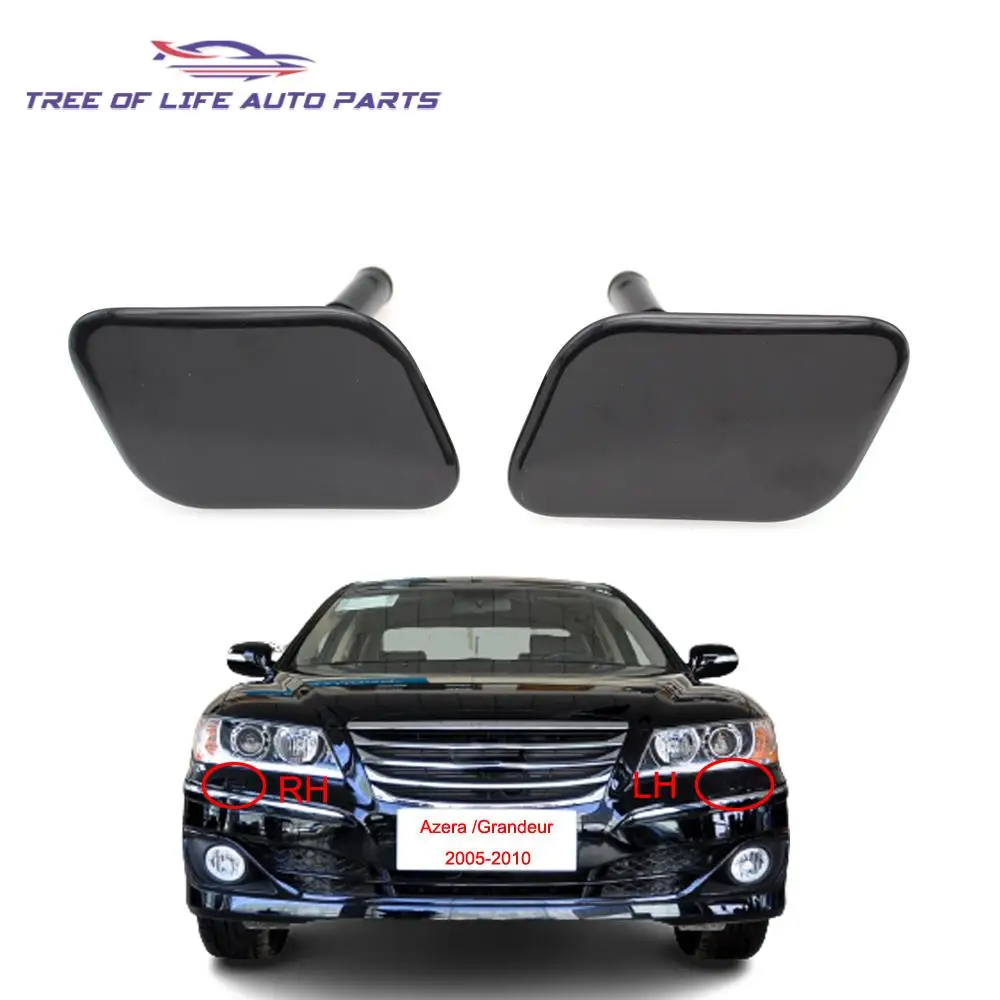 프론트 헤드라이트 램프 와셔 실린더 스프레이 노즐 캡 커버, 현대 아제라 그랜저 TG 2005 2010 986803L100 ...