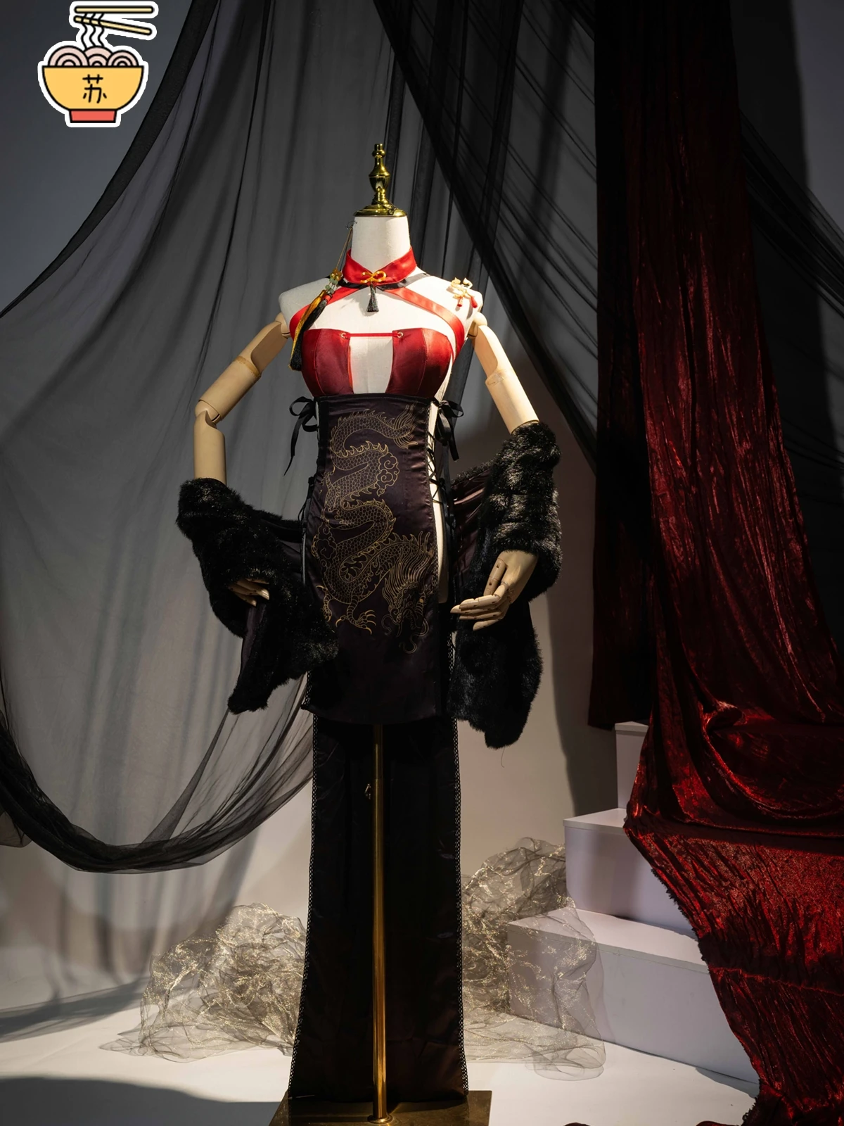 Game-Azur-Lane-KMS-Agir-Cosplay-Costume-New-Year-Dress-Activity-Party ...