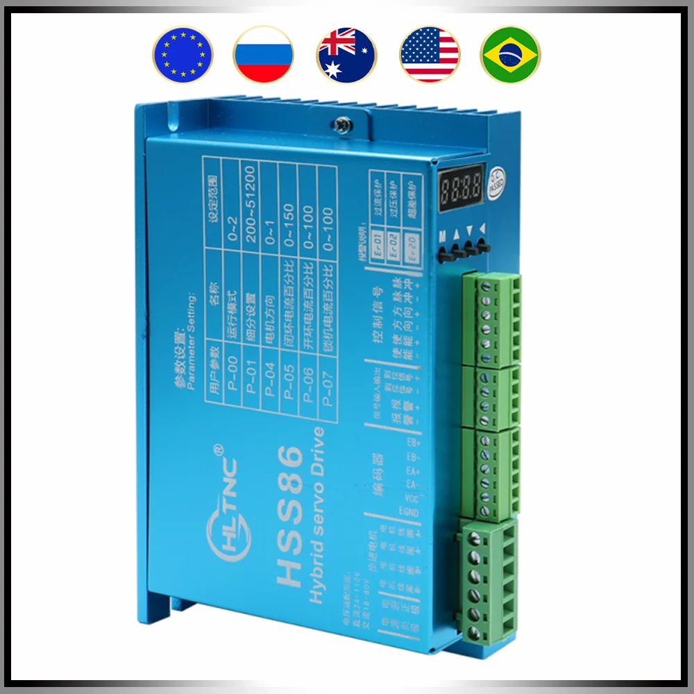 Digital Display Motor Driver HSS86 is an upgraded version of HBS860H ...