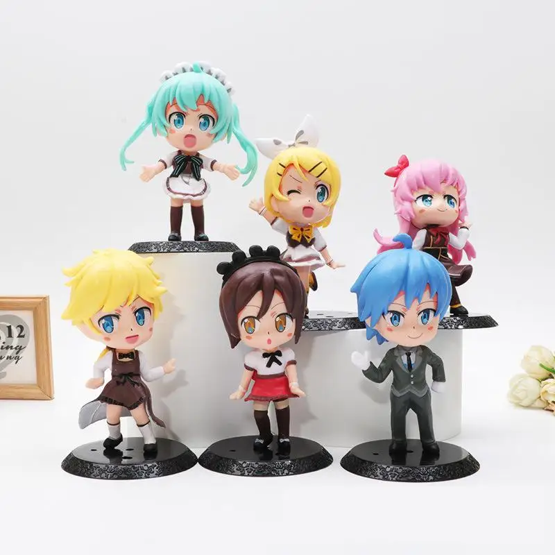 6-Pcs-Set-Q-Version-10-12cm-Figure-Miku-Virtual-Singer-Kagamine-Rin-Len ...