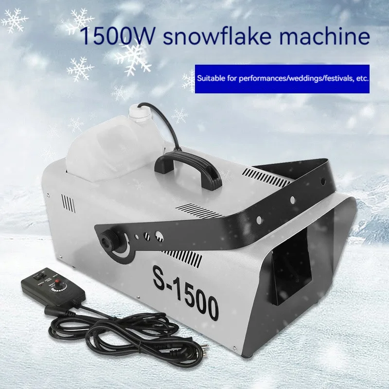 1500W-Snow-Machine-Wireless-Snow-Soap-Foam-Effect-Snowflake-Generator ...