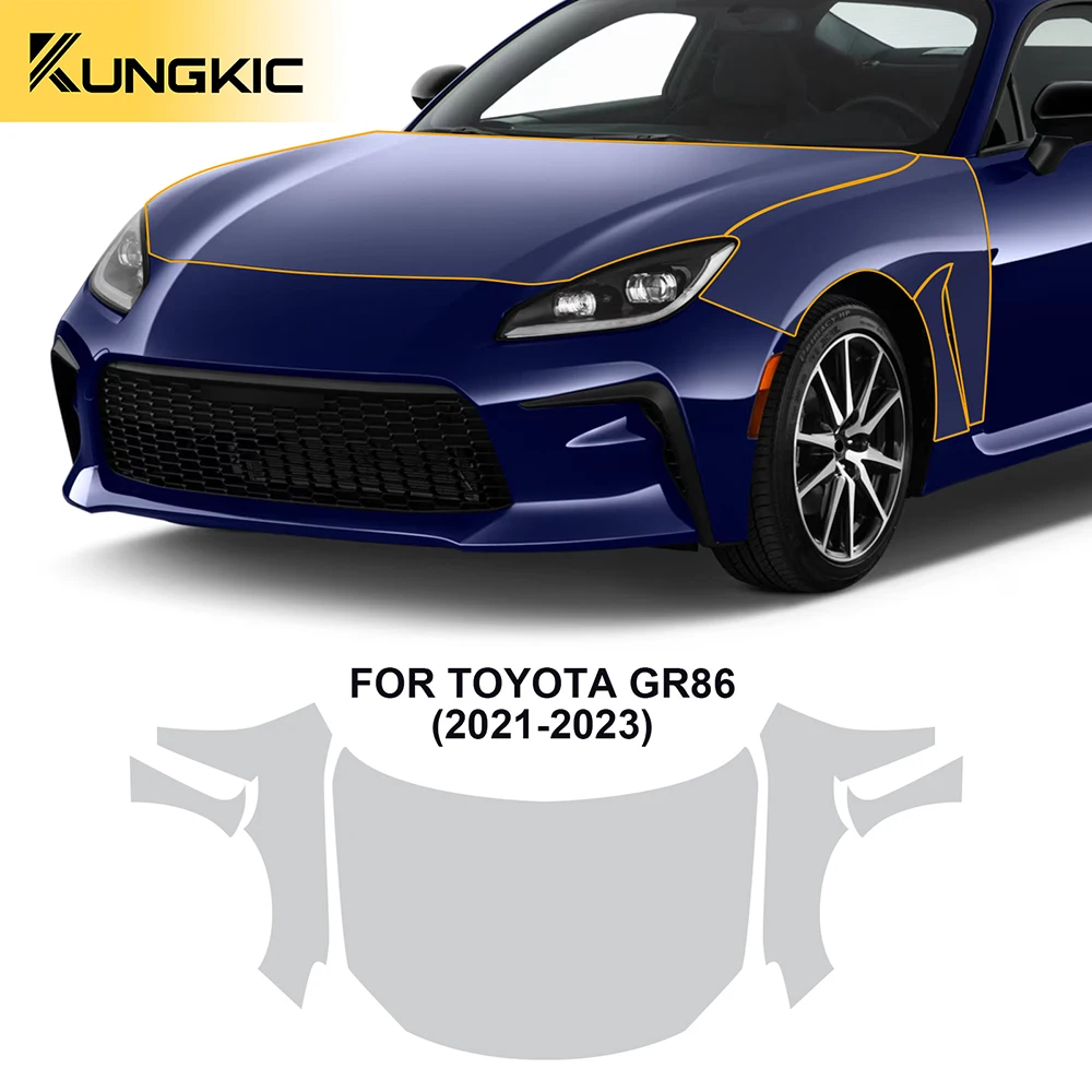 Car-Paint-Protection-Film-Car-Transparent-Kit-Body-Film-for-TOYOTA-GR86 ...