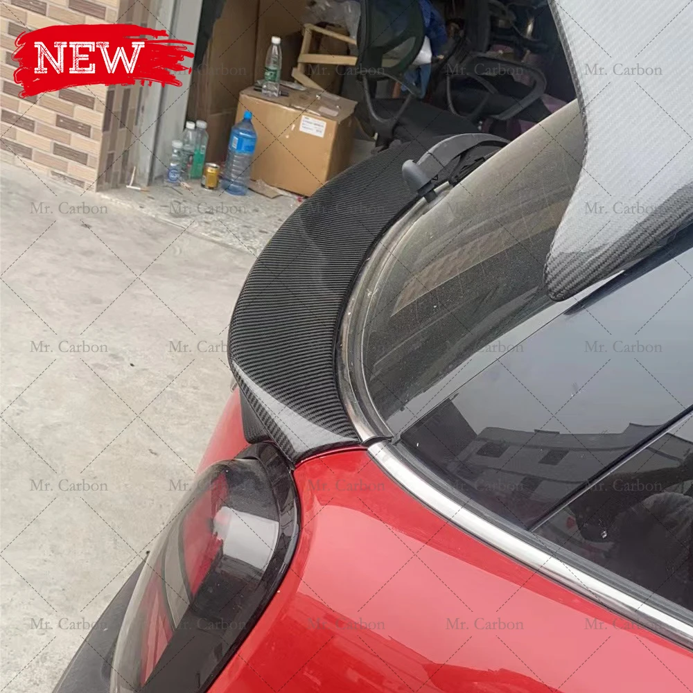 MIDDLE-LIP-FOR-MINI-F56-COOPER-S-JCW-CARBON-FIBER-GLASS-TRUNK-SPOILER ...
