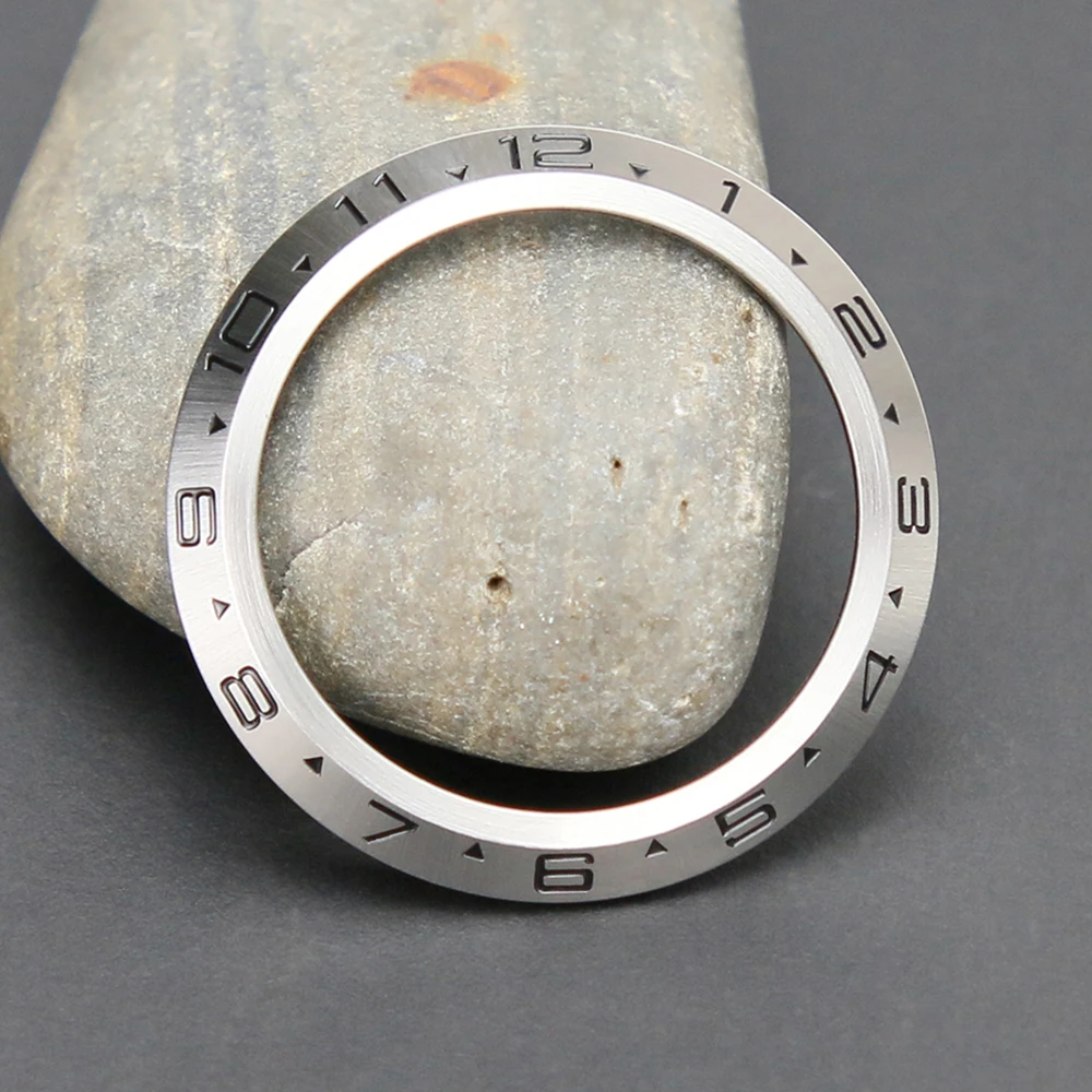 Skx007 Case Brushed Stainless Steel | Stainless Steel Bezel Watch Case ...