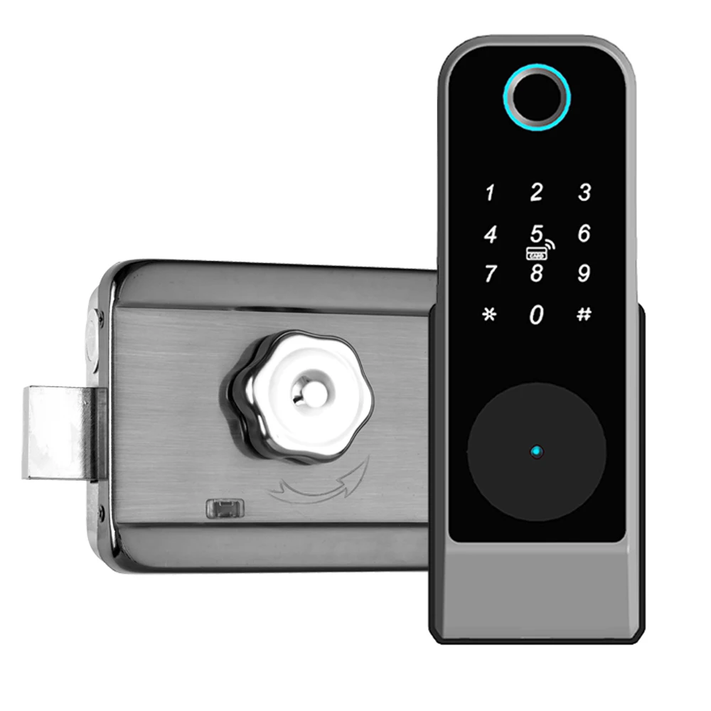 Wafu-Smart-Lock-Keyless-Entry-Door-Lock-Anti-theft-Biometric-Password ...