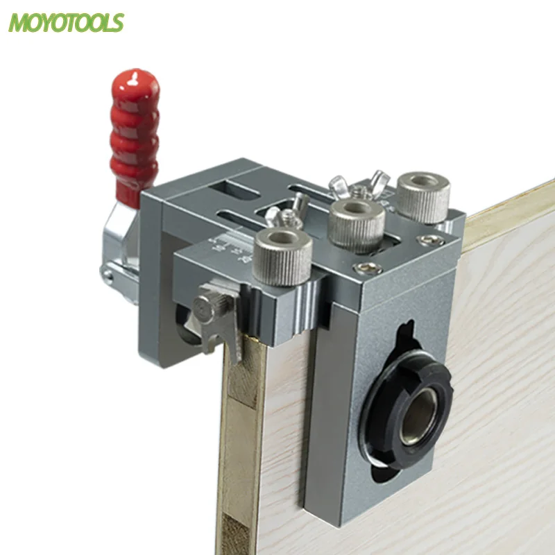Quick Clamp 3 in 1 Woodworking Dowelling Jig Kit Adjustable Drilling ...