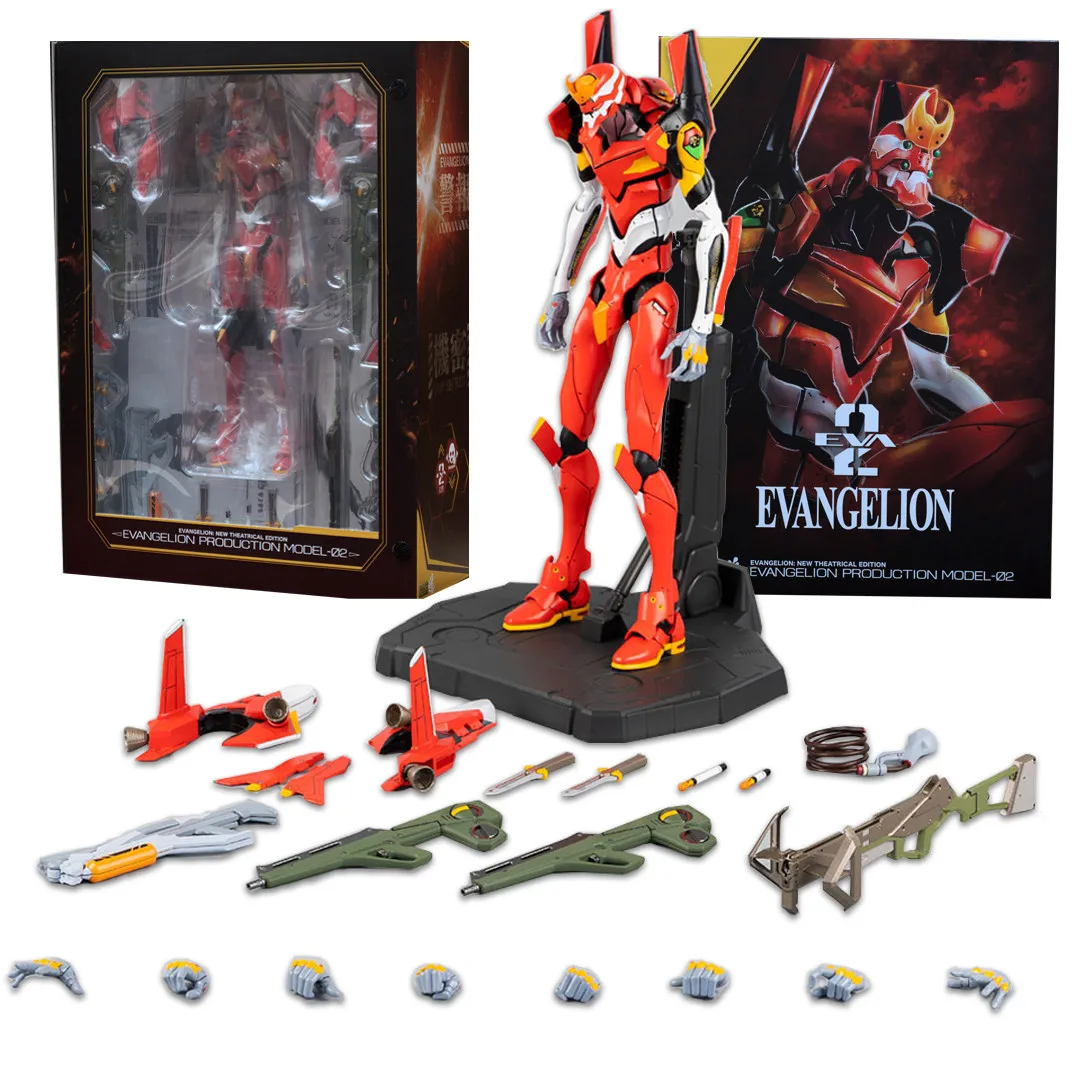 Figura De Acci N De Anime Eva Modelo De Producci N De Evangelion 02 1132