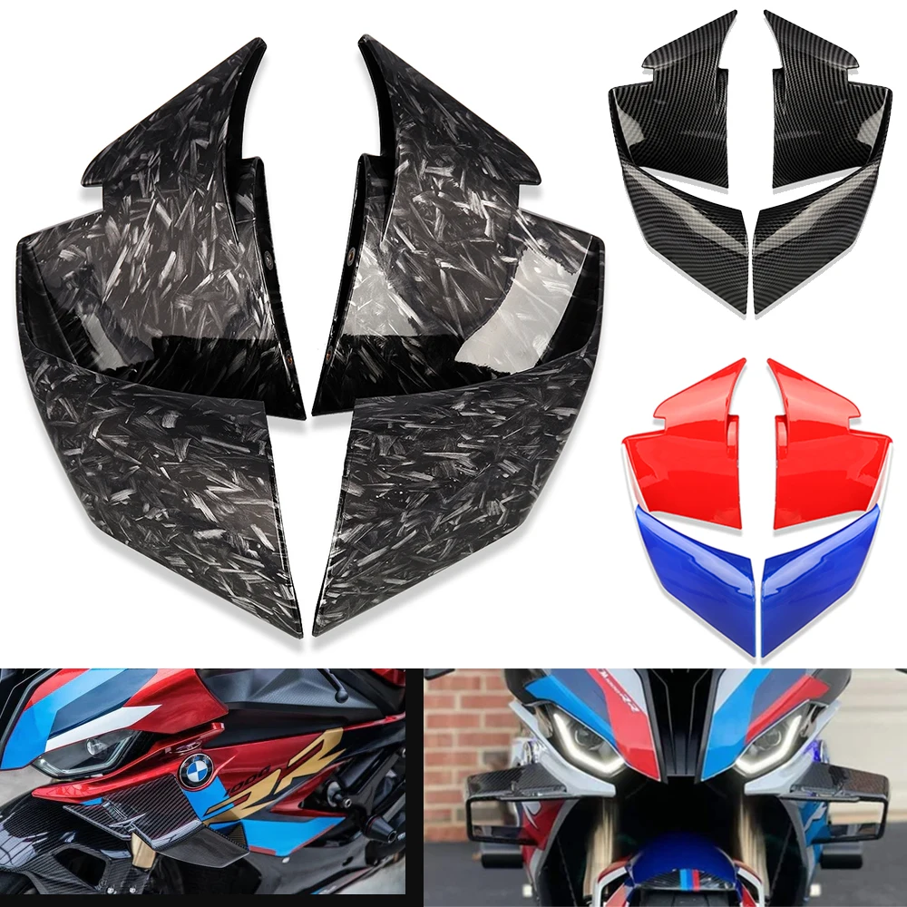 Motorcycles Fairing Side Winglet Aerodynamic Wing Kit Spoilers For Bmw ...