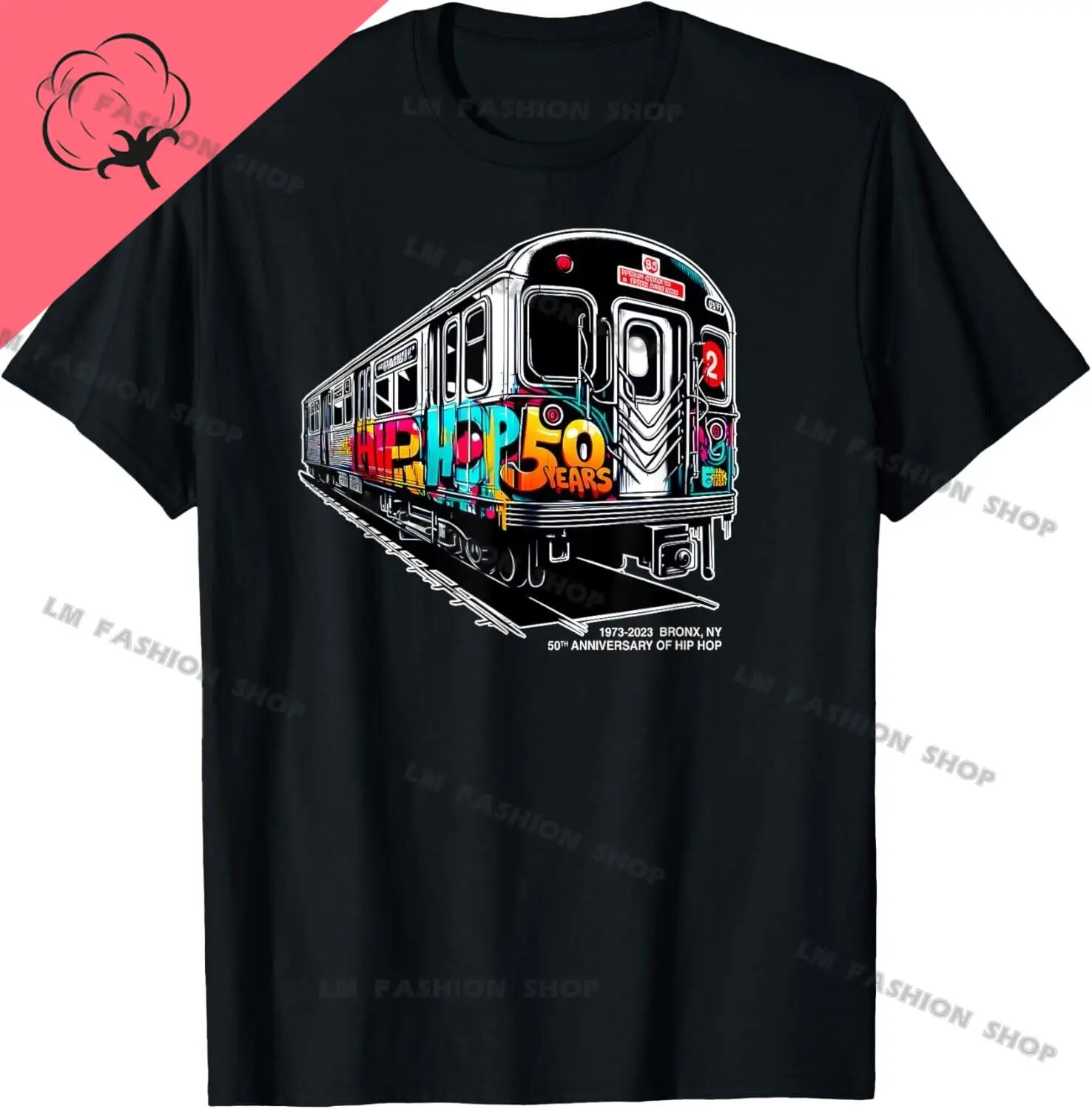 50-Years-of-Hip-Hop-Bronx-Subway-Graphic-TShirts-Men-s-Clothing-Short ...